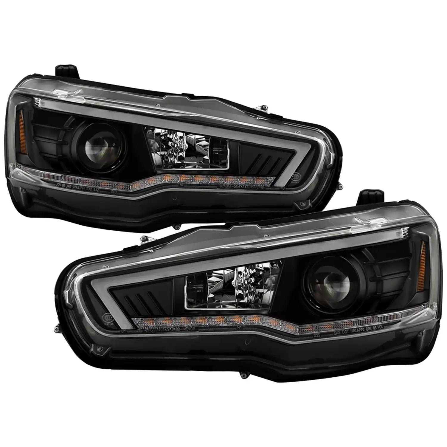 Spyder Auto 5088123 (Spyder Signature) Projector Headlights - Sequenti ...