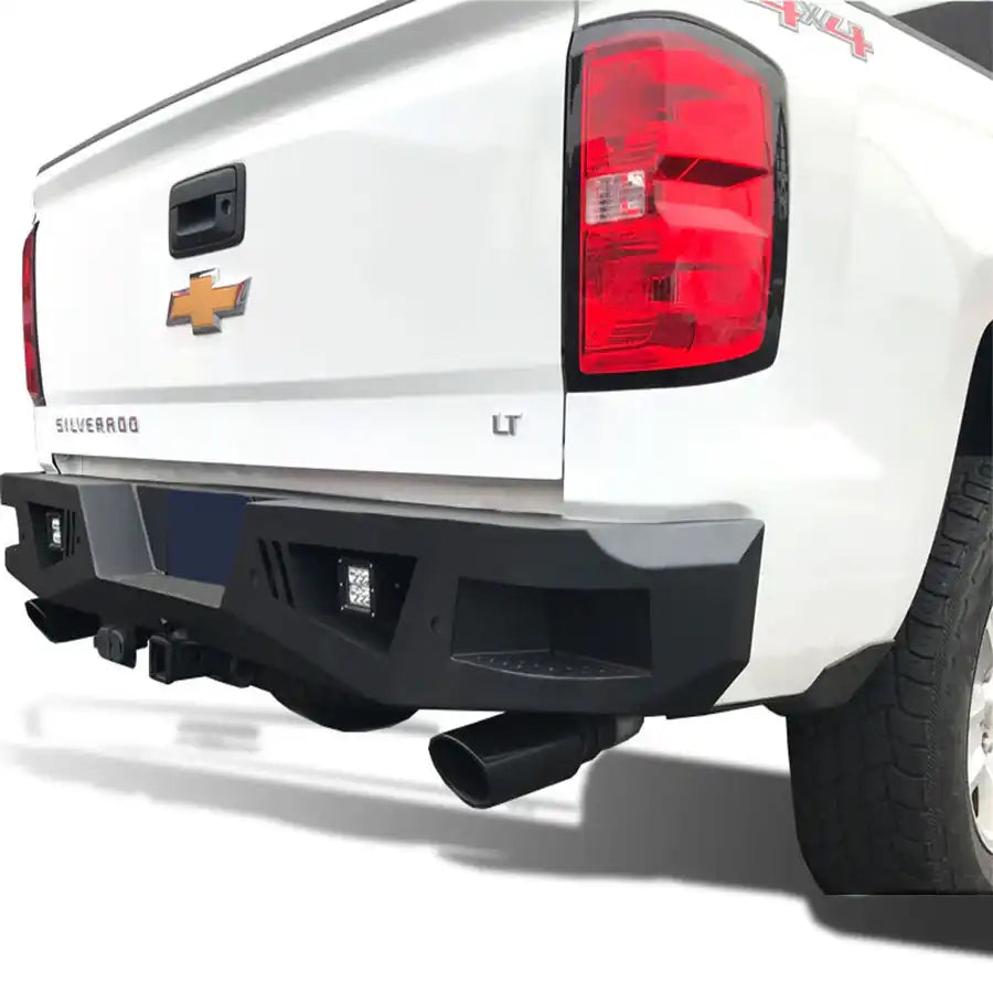 Black Horse Off Road ARB-SI16-KIT Armour HD Rear Bumper Kit ...