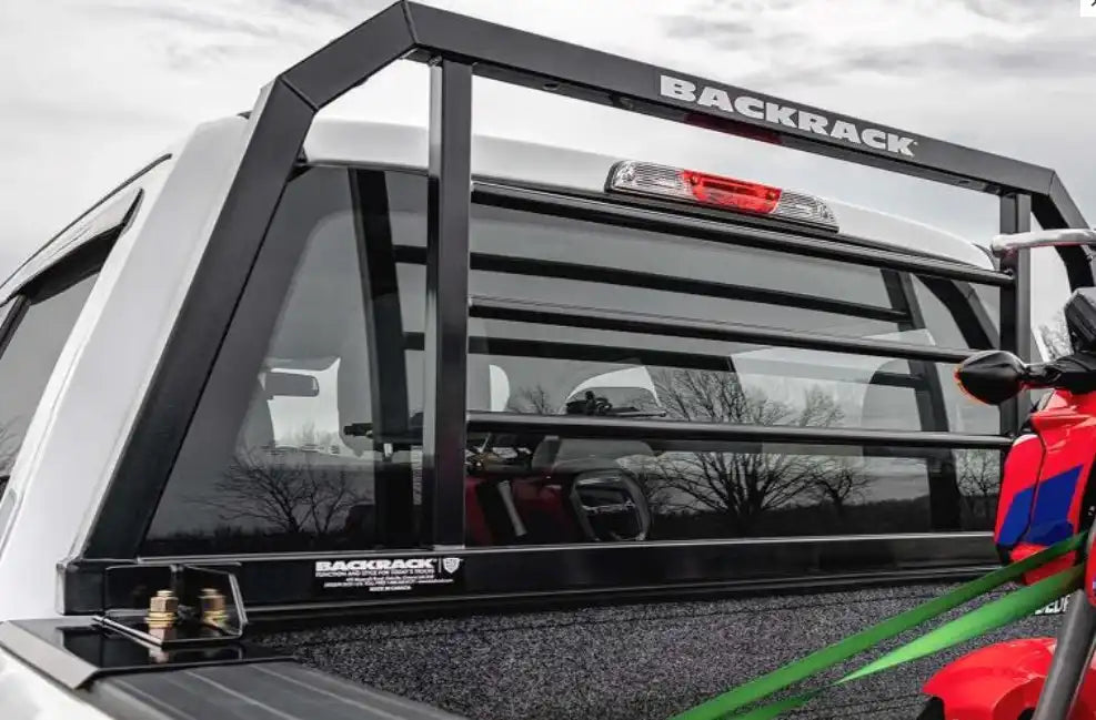 Backrack SRX800 - SRX Rack Frame Black Powder Coat Truck Cab Protector ...