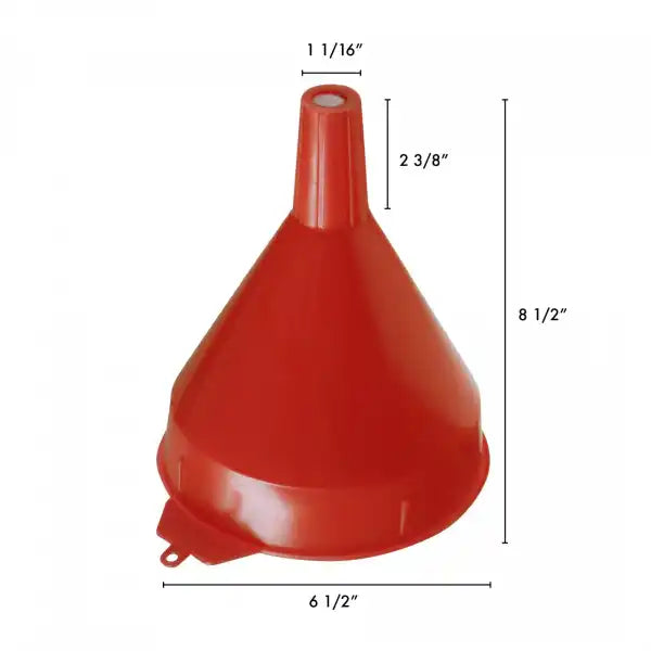 2-QT RED FUNNEL W/SCREEN – TruckPoint: Truck Accessories - Car Parts ...