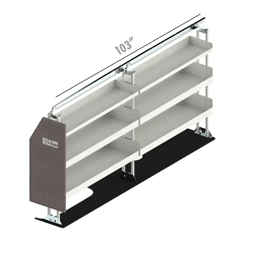 ROLACASE RSLLRBA- DR VAN SHELVING BASIC BIN PACKAGE – TruckPoint: Truck ...
