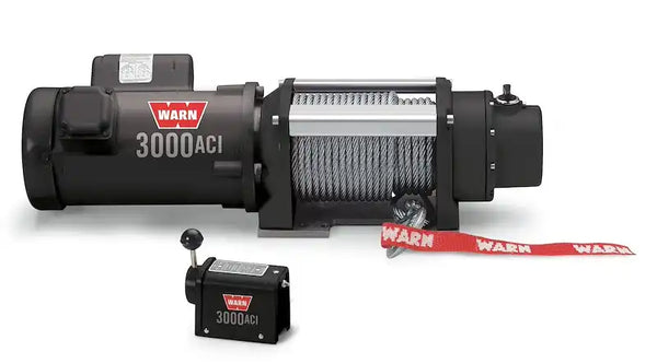 Warn 93000 - Winch 3000 ACI Series Fixed-Mount Industrial Winch Electr ...