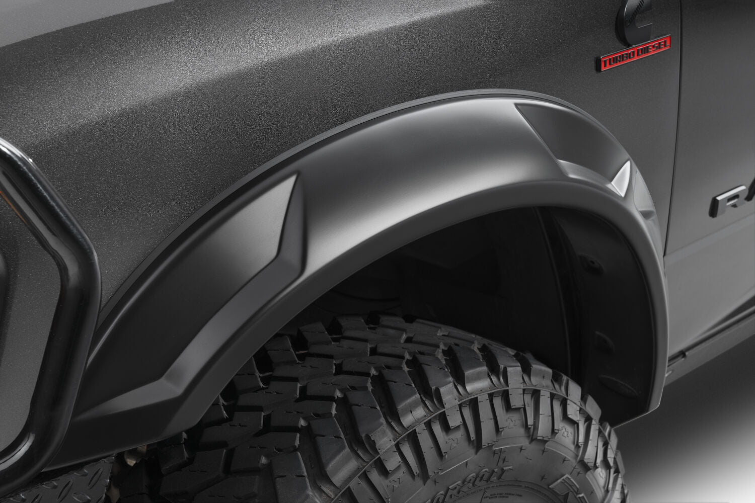 Husky Liners 2805938 Husky Liners DRT Fender Flares Black Smooth Finis ...