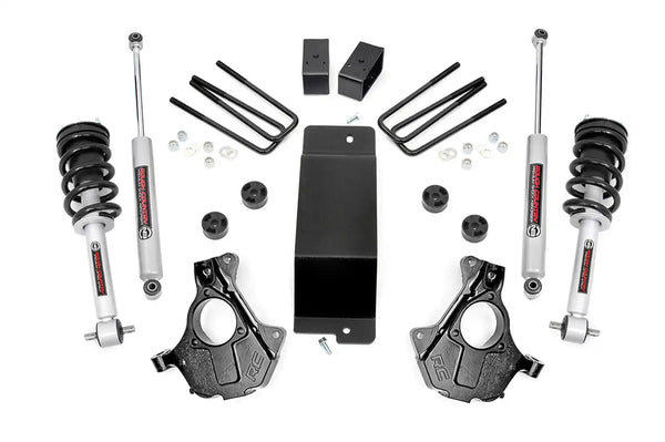 Rough Country 12432 - Suspension Lift Knuckle Kit w/Shocks – TruckPoint ...