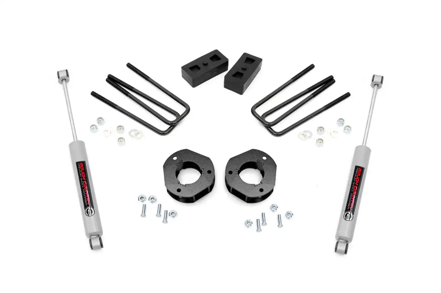 Rough Country 26830 - Suspension Lift Kit w/Shock 3.5 in. – TruckPoint ...