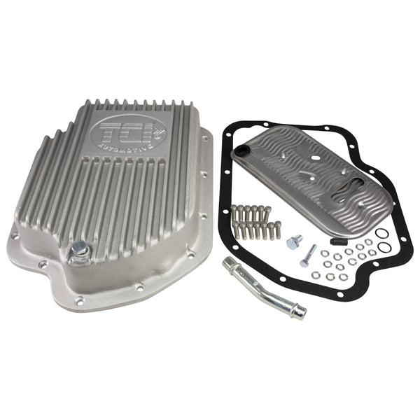 TCI Automotive 228000 GM TH400 Cast Aluminum Deep Pan (2 Extra Quarts ...