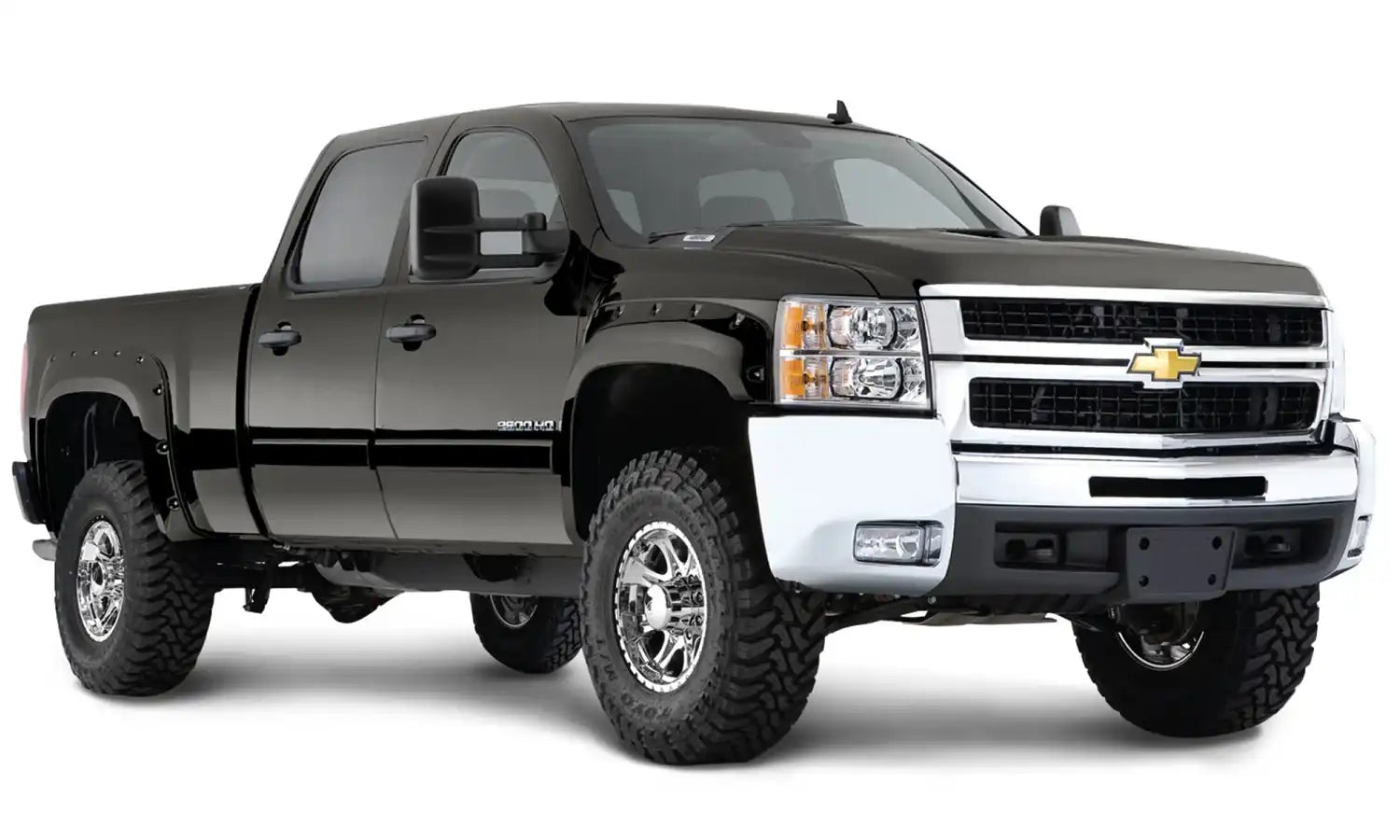 Bushwacker 40957-84 - Pocket Style® Color Match Fender Flares ...