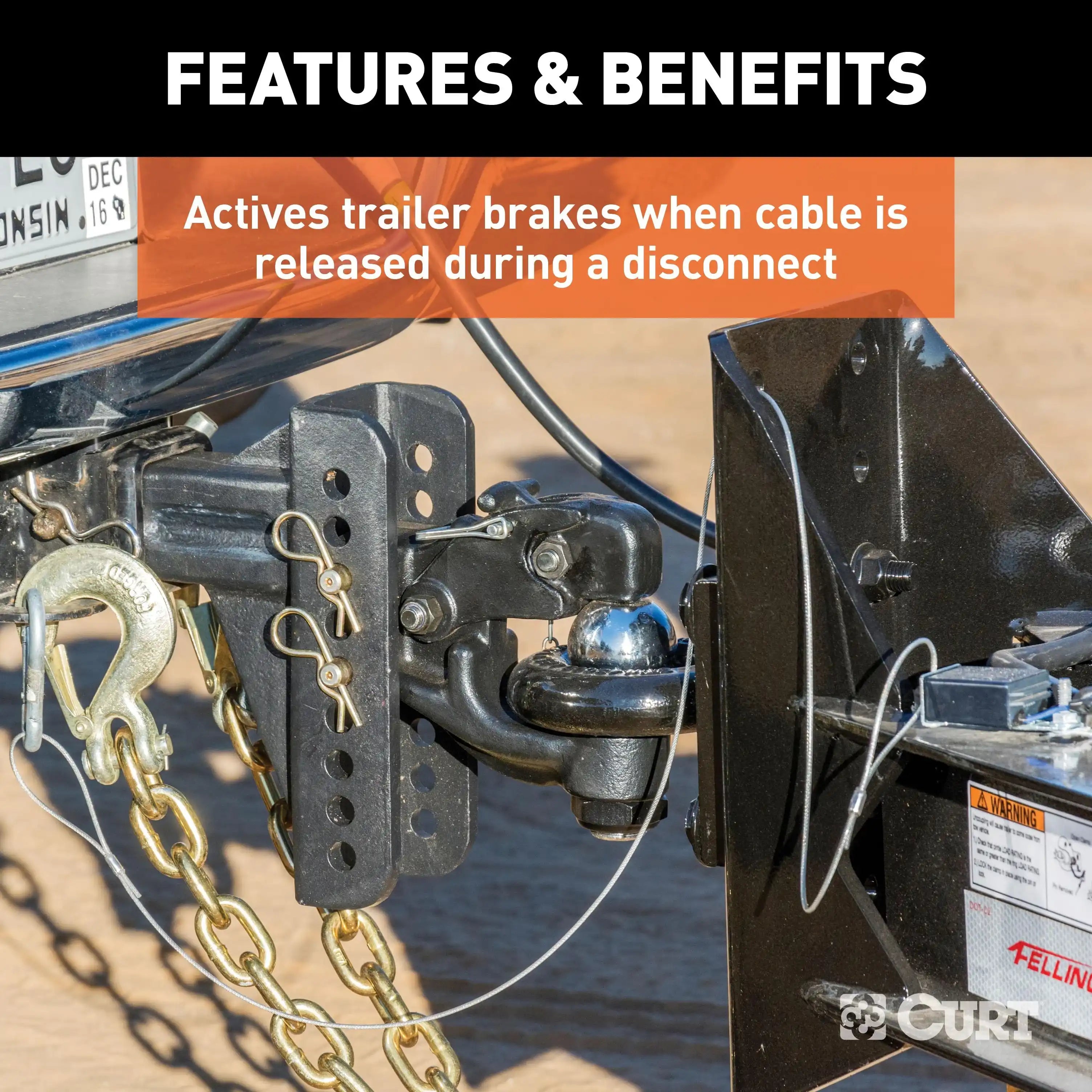CURT 52011 - Trailer Breakaway Switch – TruckPoint: Truck Accessories ...