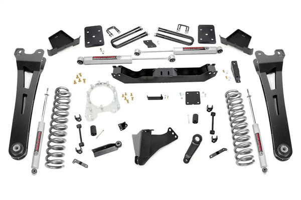 Rough Country 55430 - Suspension Lift Kit w/Shock – TruckPoint: Truck ...