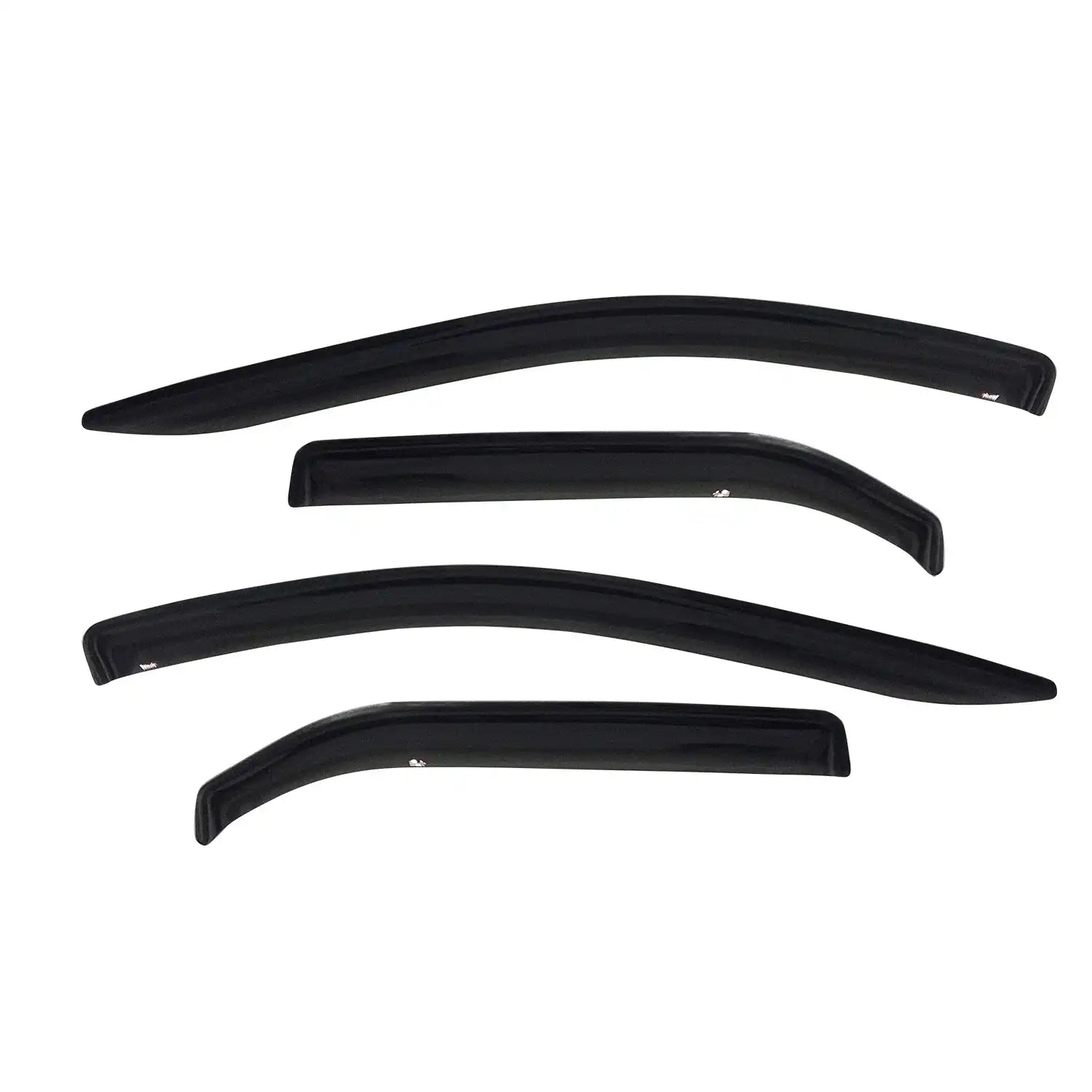 Westin 72-37422 - Slim Wind Deflector 4 pc. Smoke w/Fixed Rear Window ...