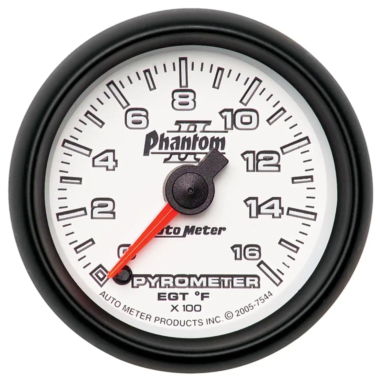 AutoMeter 7544 - GAUGE, PYROMETER (EGT), 2 1/16", 1600?F, DIGITAL ...