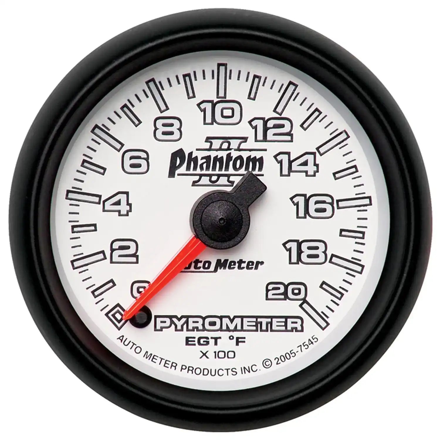AutoMeter 7545 - GAUGE, PYROMETER (EGT), 2 1/16", 2000?F, DIGITAL ...
