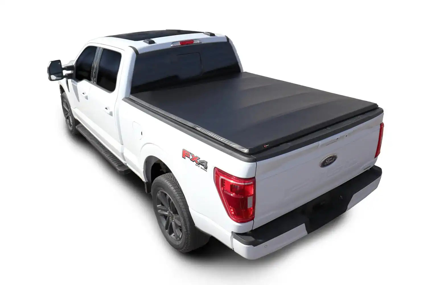 Enthuze ACTENT101 - Soft Tri-Fold Tonneau Cover w/o Cargo Channel ...
