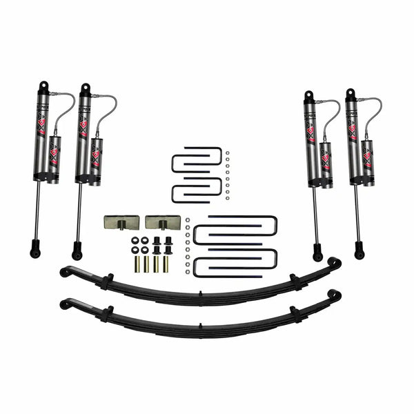 Skyjacker D400AK-X - 4 In. Suspension Lift Kit With ADX 2.0 Remote Res ...