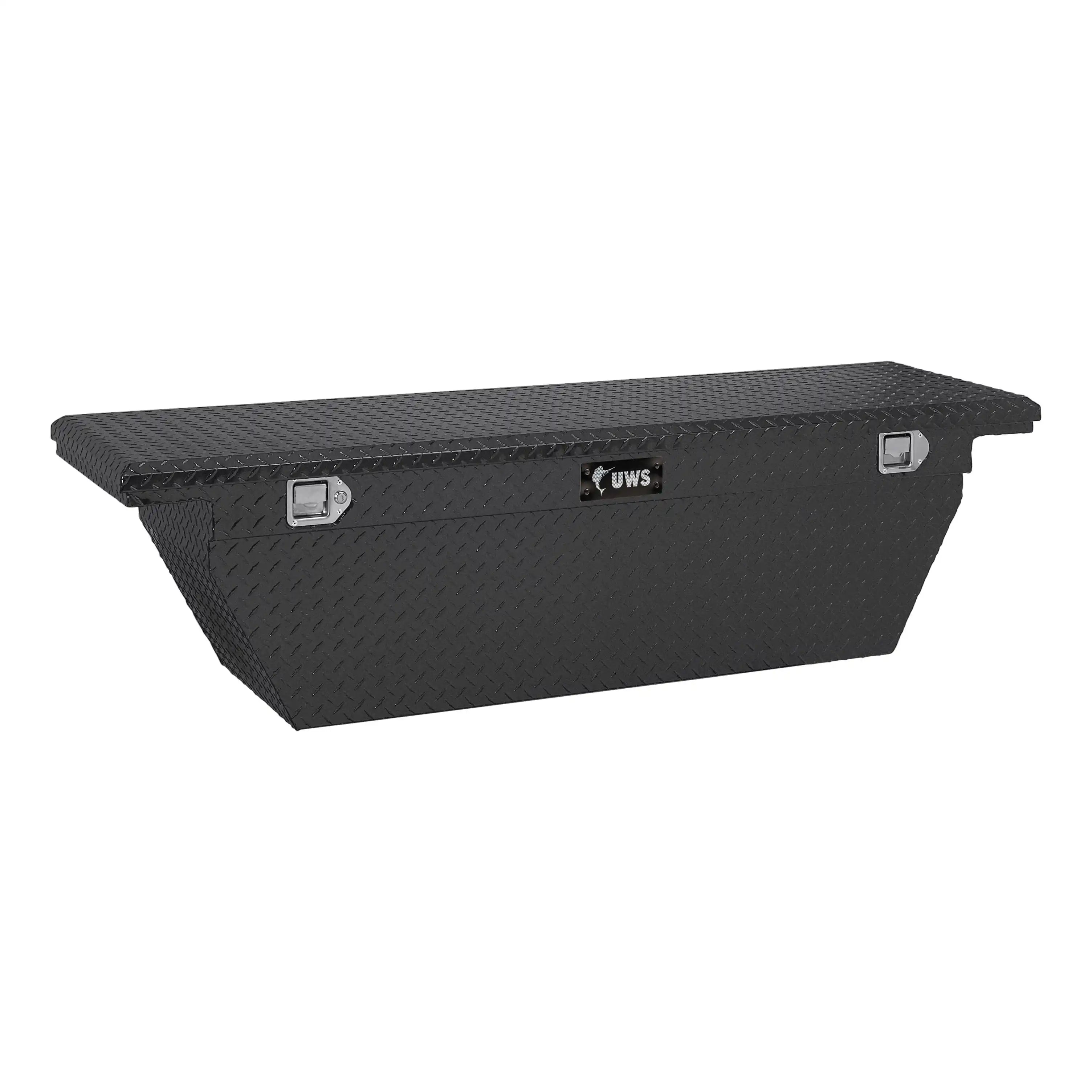 UWS EC10783 - Matte Black Aluminum 69 Deep Angle Tool Box, Low Profile ...
