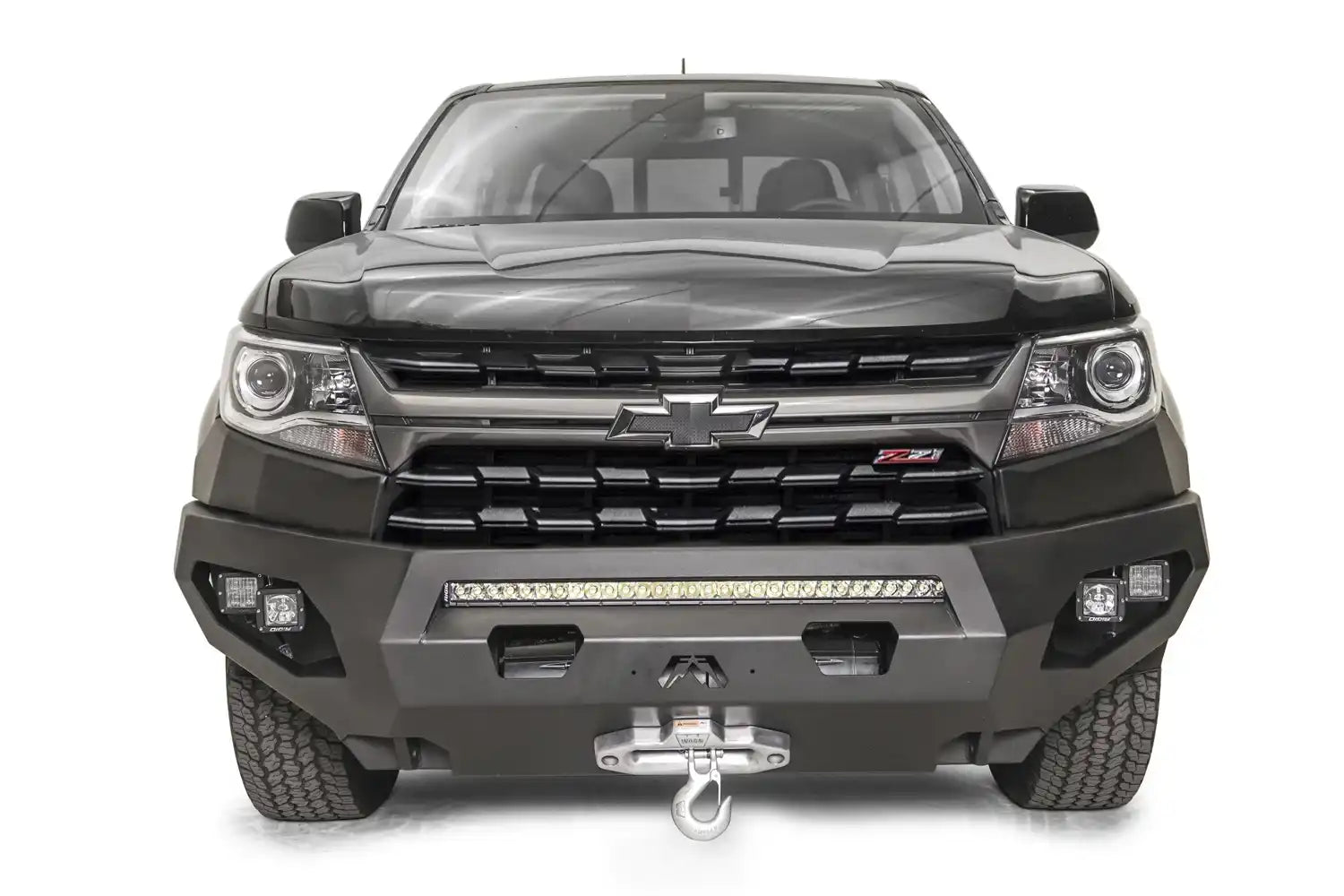 Fab Fours CC21-X5151-1 - Matrix Front Bumper – TruckPoint: Truck ...