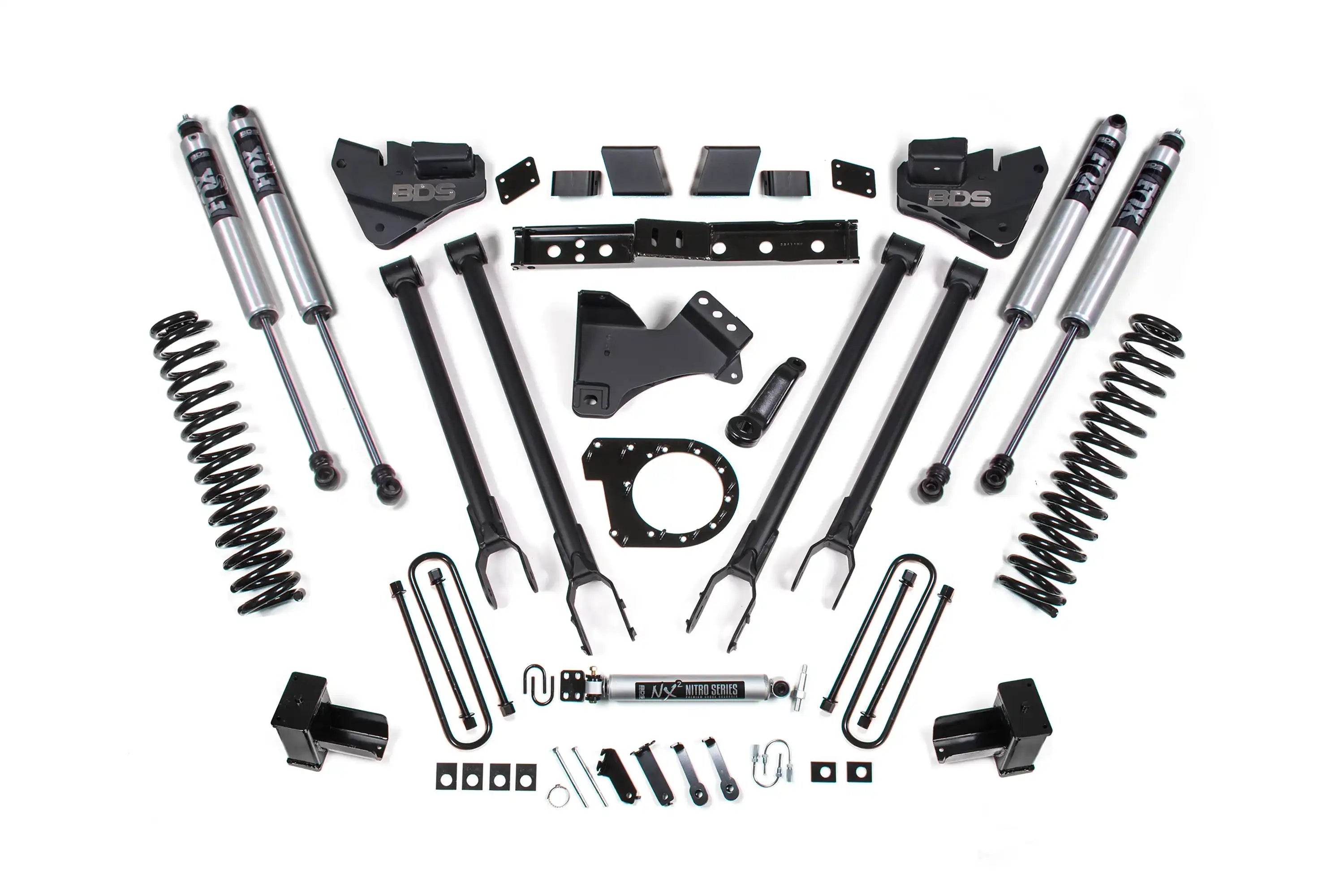 BDS Suspension BDS1574FS - 2020 F350 Dually 6in. 4 Link Lift Diesel ...