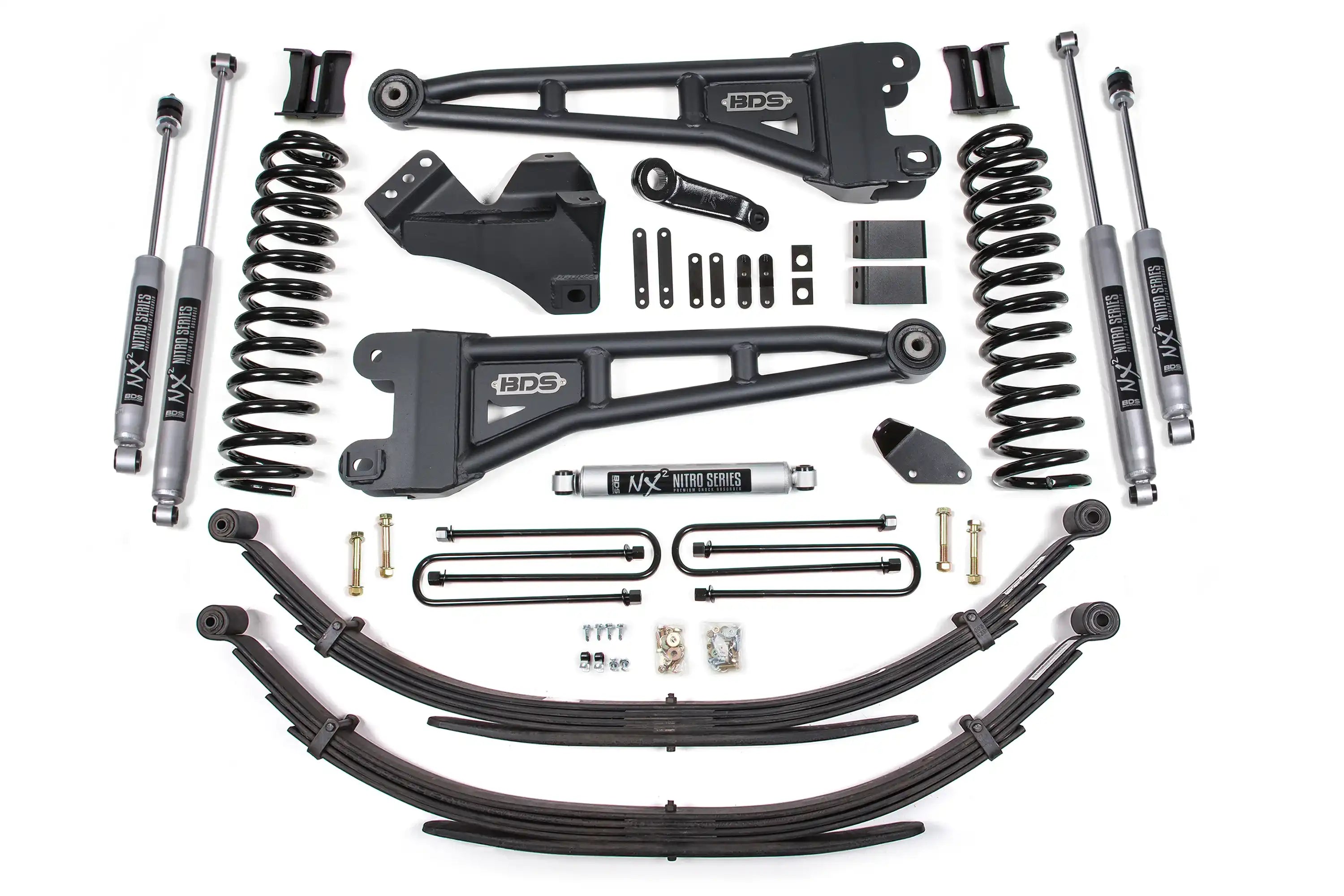 BDS Suspension BDS1933H - 2005-2007 Ford F250-F350 4wd 4in. Radius Arm ...