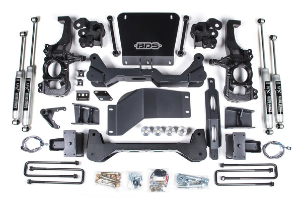 BDS Suspension BDS756H - 2020-2022 GM 2500/3500 HD 6.5in. Lift System ...
