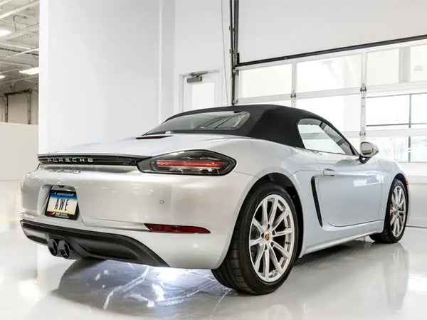 AWE Tuning Porsche 718 Boxster / Cayman Touring Edition Exhaust - Diam ...